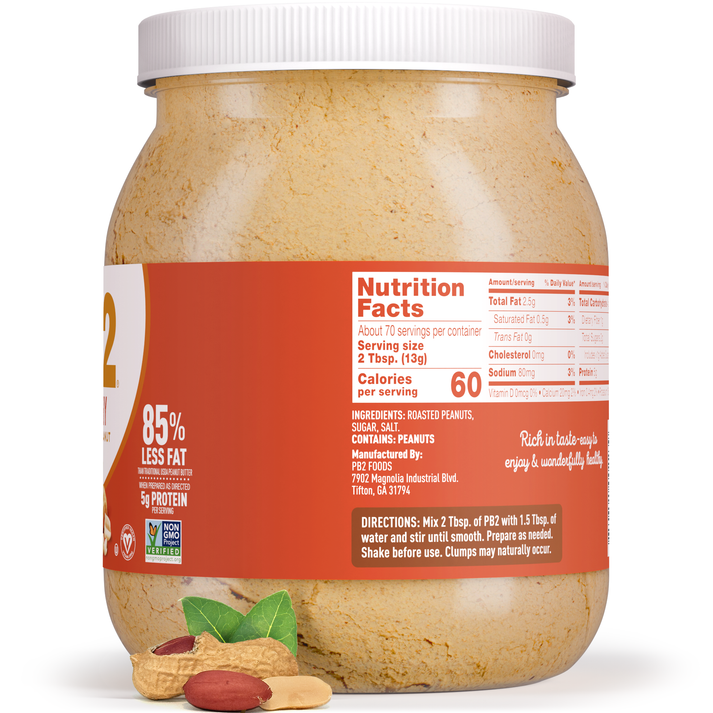 PB2 - Powdered Peanut Butter - Crunchy – PB2 Official Store