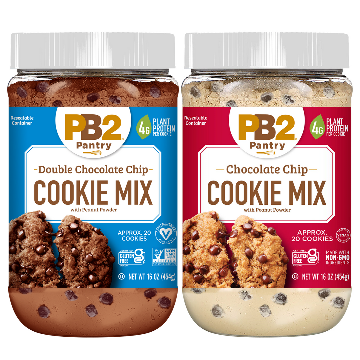 PB2 Special Bundle - Chocolate Chip Cookie Mix and Double Chocolate Ch ...