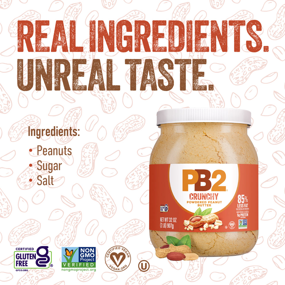 PB2 - Powdered Peanut Butter - Crunchy – PB2 Official Store