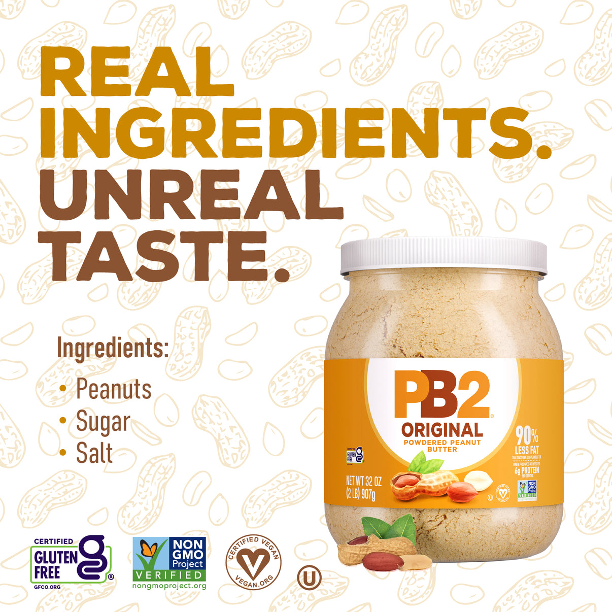 PB2 - Powdered Peanut Butter - Original – PB2 Official Store
