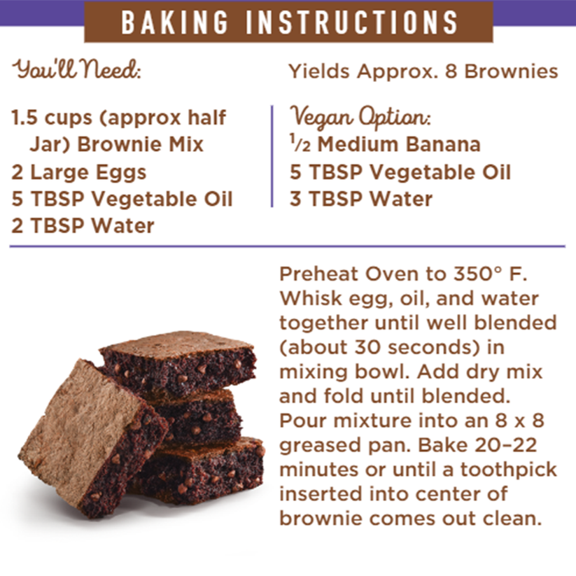 PB2 Pantry - Chocolate Brownie Mix – PB2 Foods Storefront